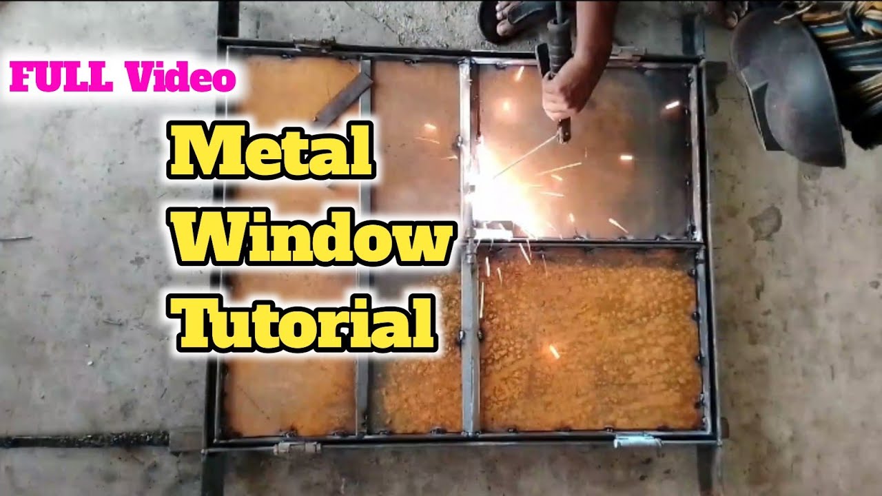 How To Make Metal Windows || Metal Windows Making For Home - YouTube