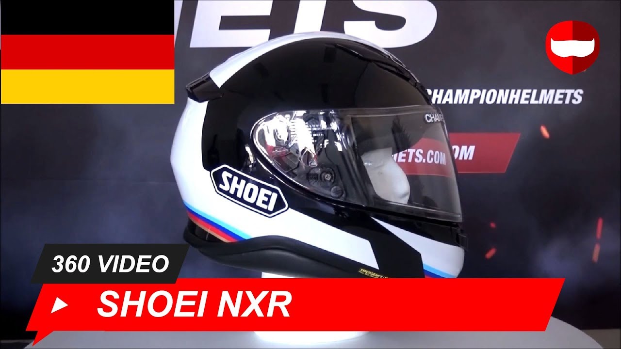 Shoei NXR Recounter TC-10 Helm Unboxing - ChampionHelmets.com - YouTube