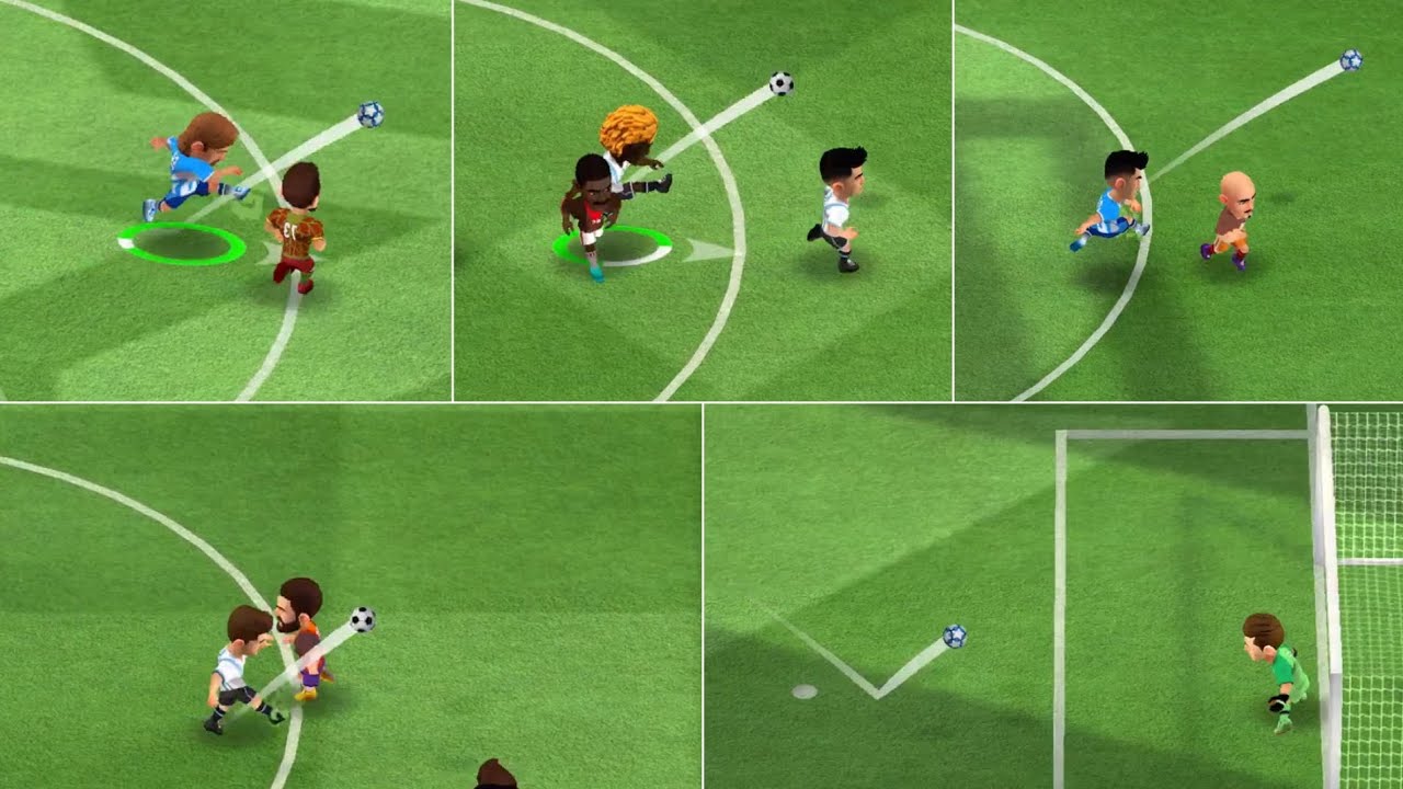 Mini Football Compilation Goals with shoot from midfield, tips and ...