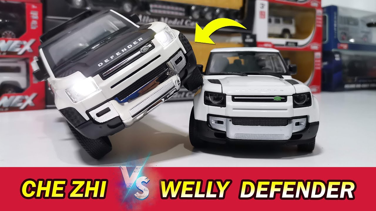 Defender War!! Che Zhi Vs Welly Brand Diecast Models 1:24 Scale ...