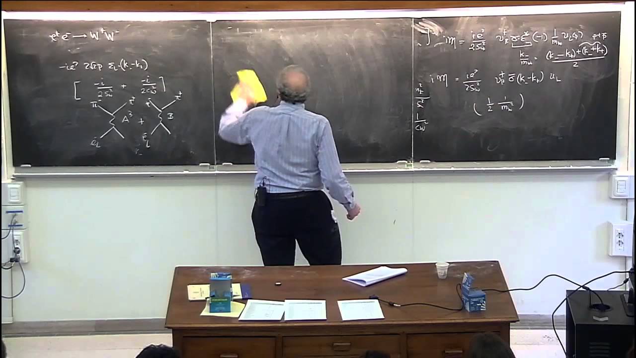 Collider Physics - M. Peskin - lecture 5/6 - YouTube