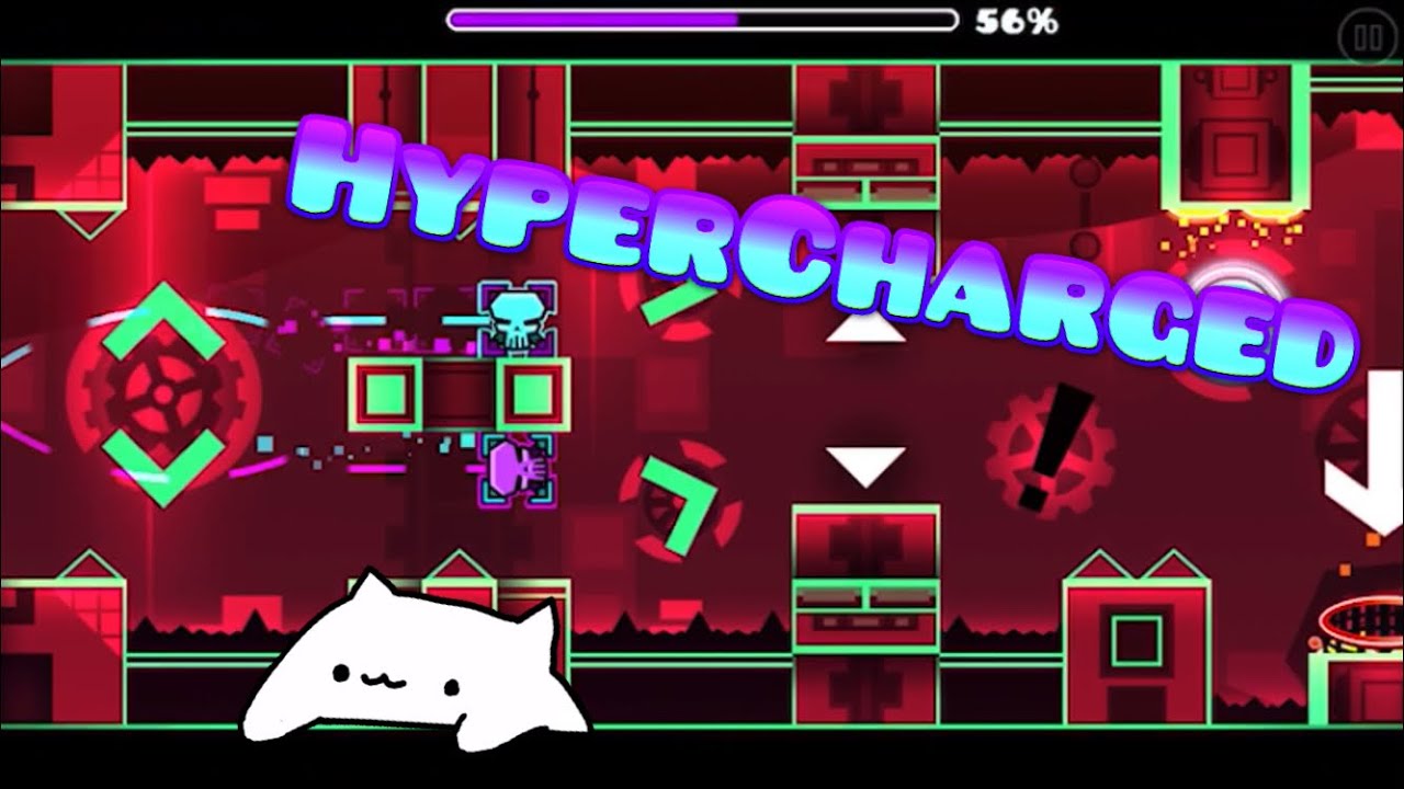 HyperCharged by Yendis (Easy Demon) // Geometry Dash - YouTube