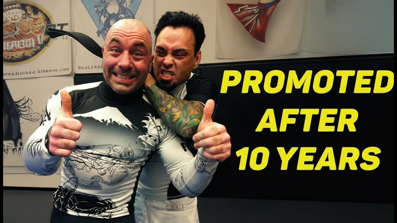 Joe Rogan Promoted to 10th Planet Black Belt - YouTube