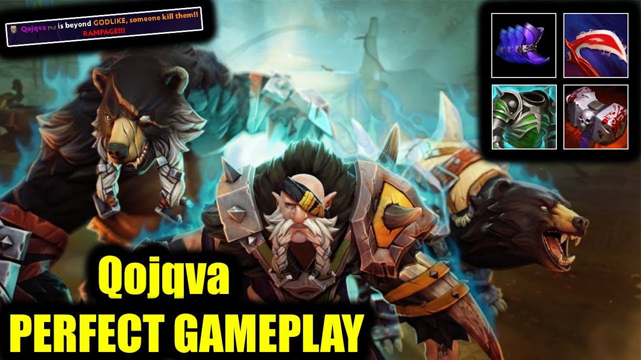 🔥 23 MIN GG - PERFECT GAMEPLAY - RAMPAGE - QOJQVA - LONE DRUID - DOTA 2 ...