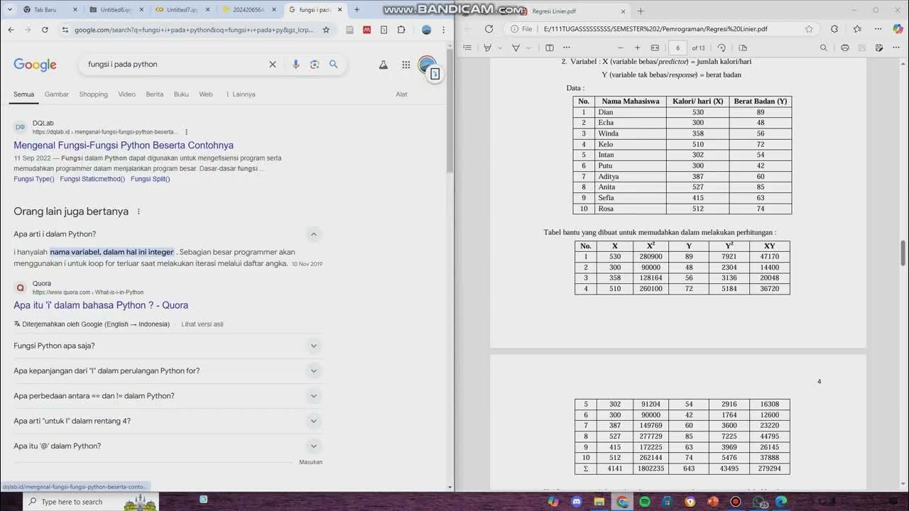 JS1 Penggunaan Fungsi List Pada Python - YouTube