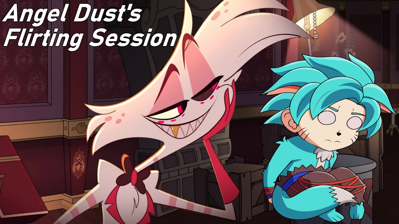 Angel Dust's Flirting Session | Hazbin Hotel - YouTube