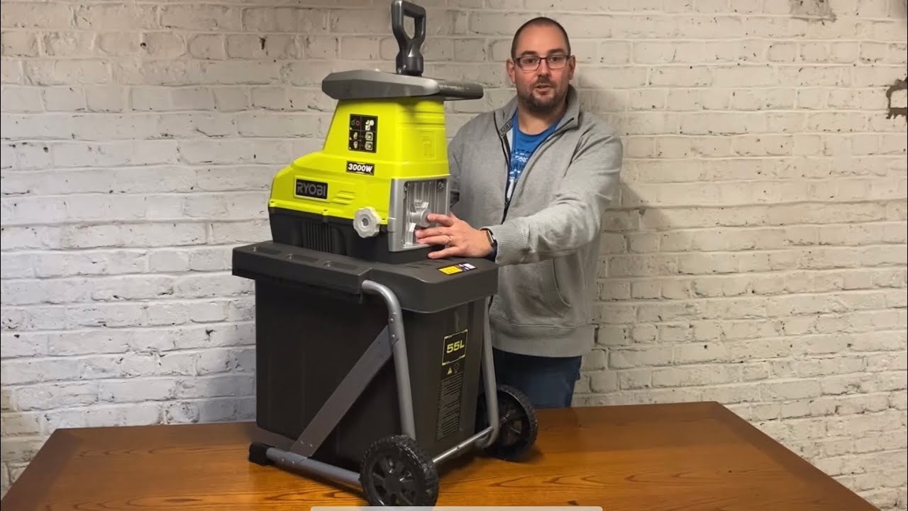 Broyeur RYOBI RSH3045U - YouTube