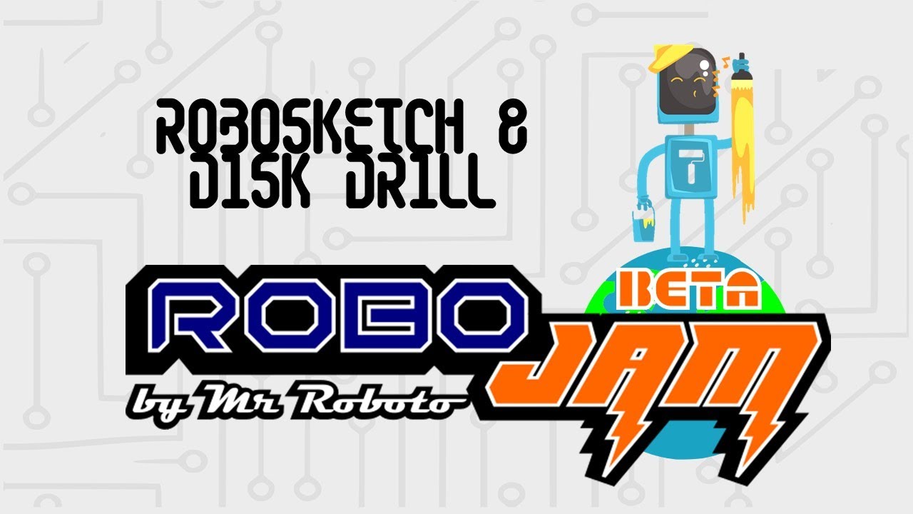 ROBOJAM - Robosketch & Disk Drill Results - YouTube