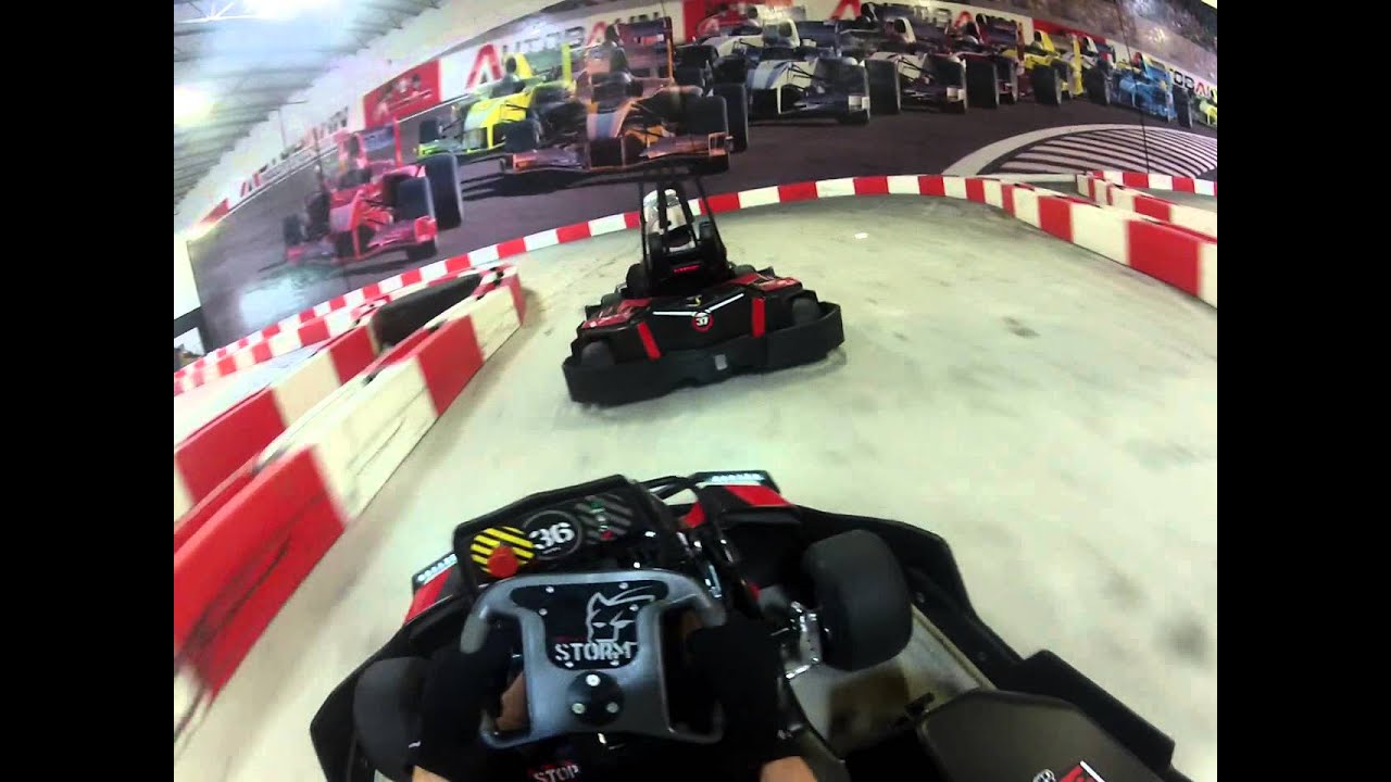 Autobahn Indoor Speedway - Le Mans track - YouTube