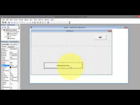 How to create Animation in Excel Macro || Kannadaa - YouTube