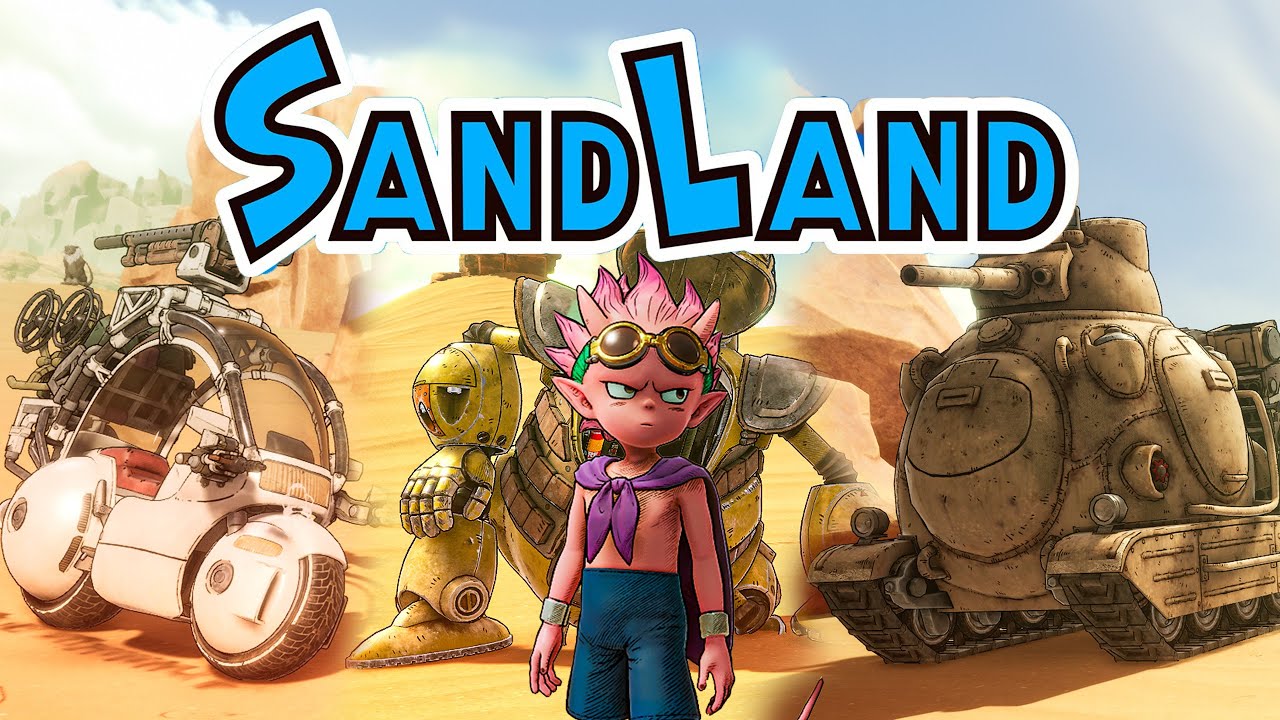 Sand Land DEMO All Vehicles Gameplay - YouTube