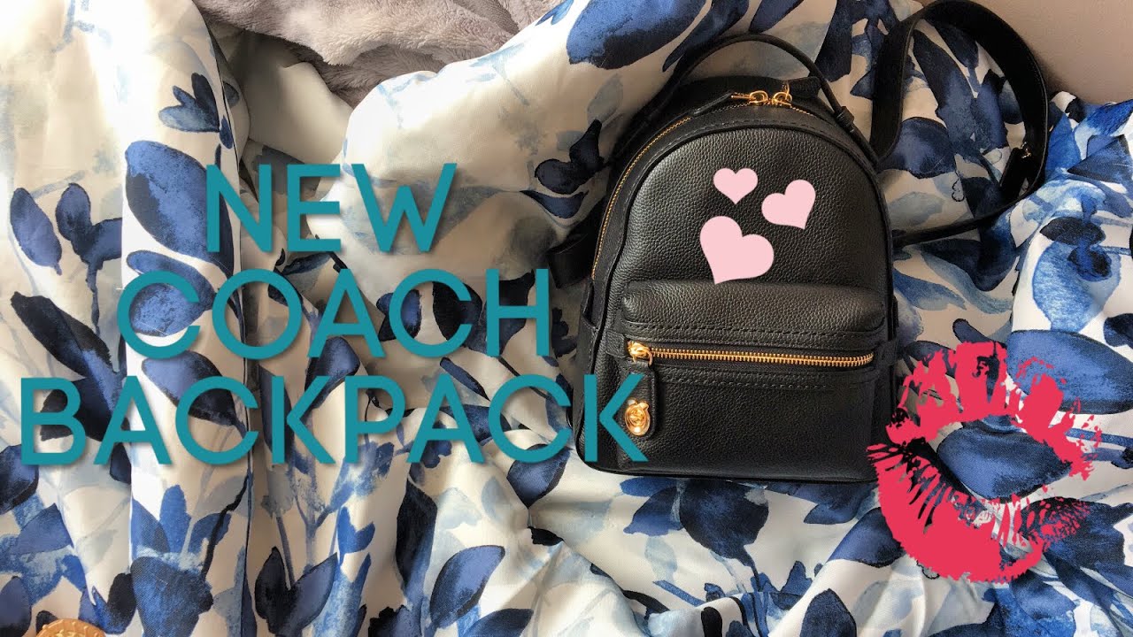 UNBOXING COACH BAG + WHAT FITS INSIDE | Contemporary - YouTube