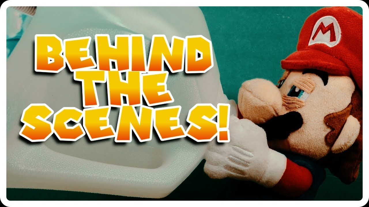 Mario Plush Got Milk | Behind the Scenes - YouTube