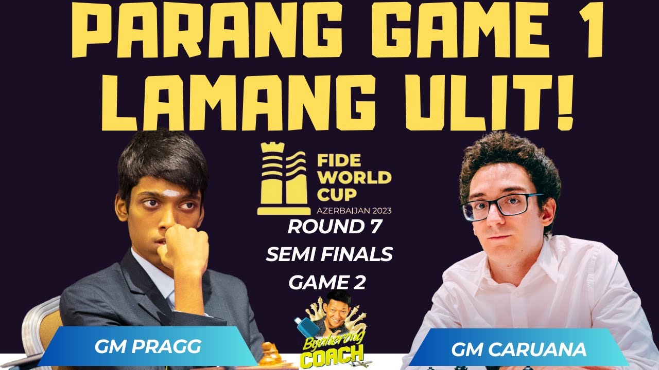 ANG NA MISSED NA COMBINATION! PANALO NA SANA! Pragg vs Caruana! Fide ...