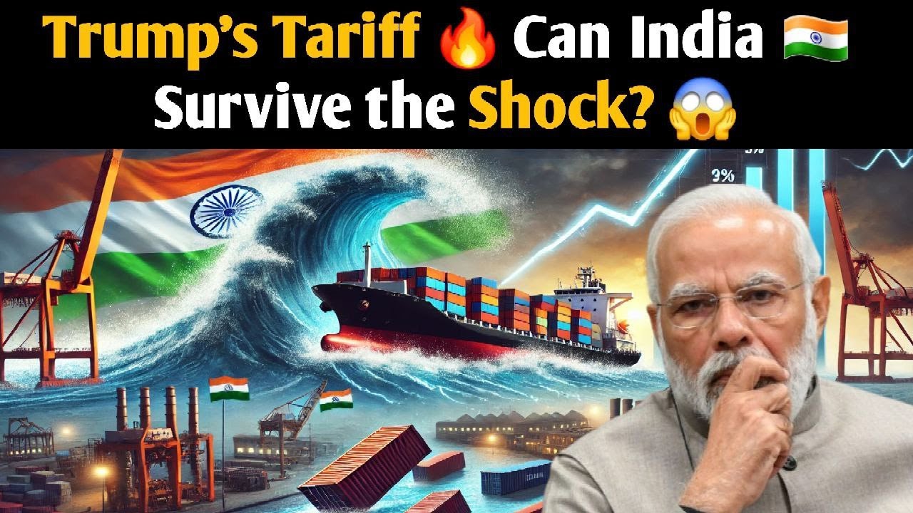 ⚠️ Can India Handle Trump’s Tariff Shock? 🇮🇳💥 Impact on Economy & Trade ...