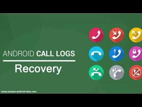 Recover Deleted Call History/Call Logs From Android - YouTube