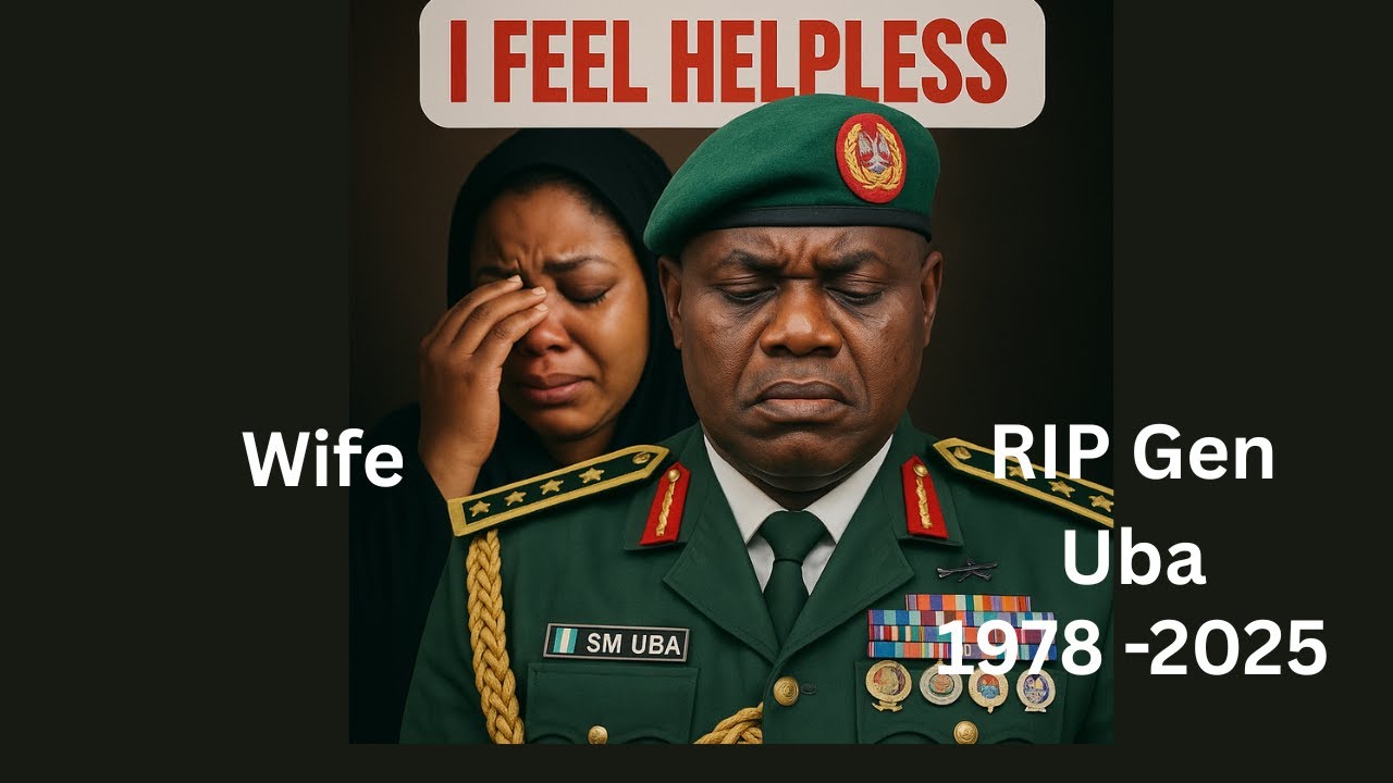 “This Pain Is Too Much” //Heartbreaking Cry of Gen. Uba’s Wife Military ...