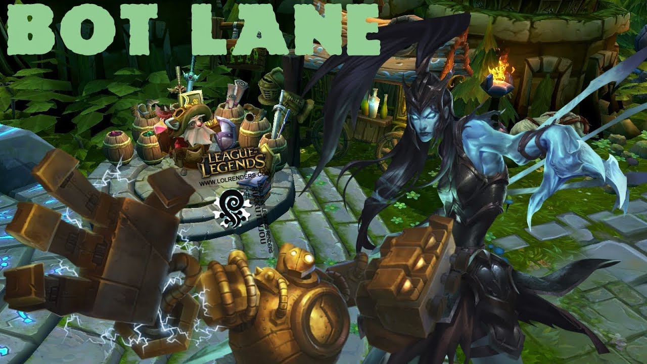 LOL Blind pick, blitz kalista premade bot - YouTube