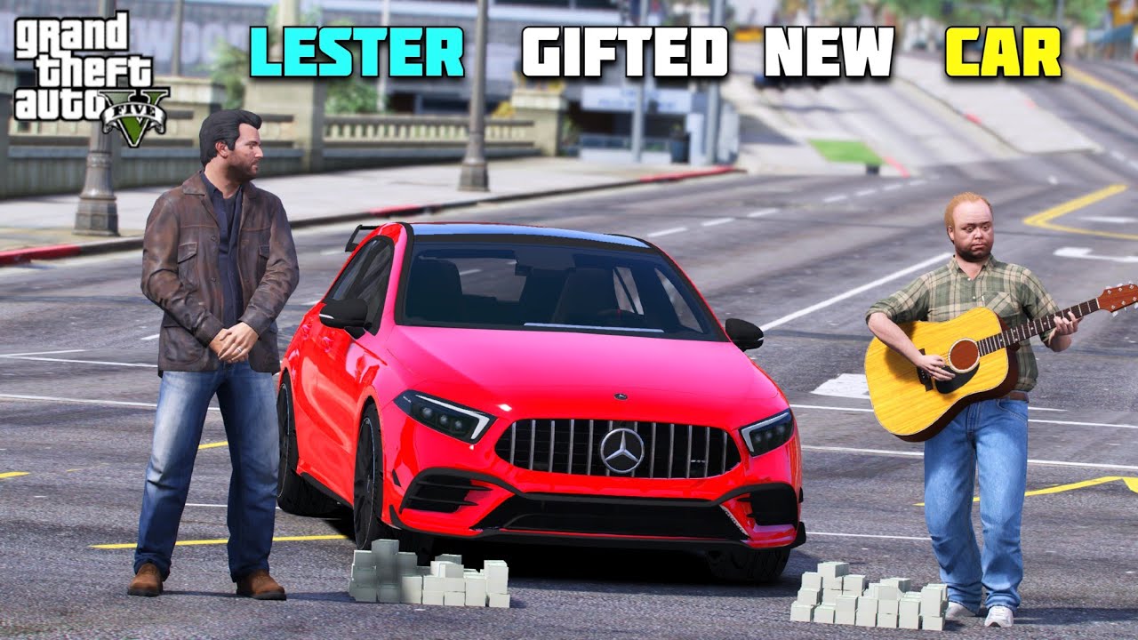 GTA 5 : LESTER GIFTED NEW CAR TO MICHAEL || GAMEPLAY #11 - YouTube