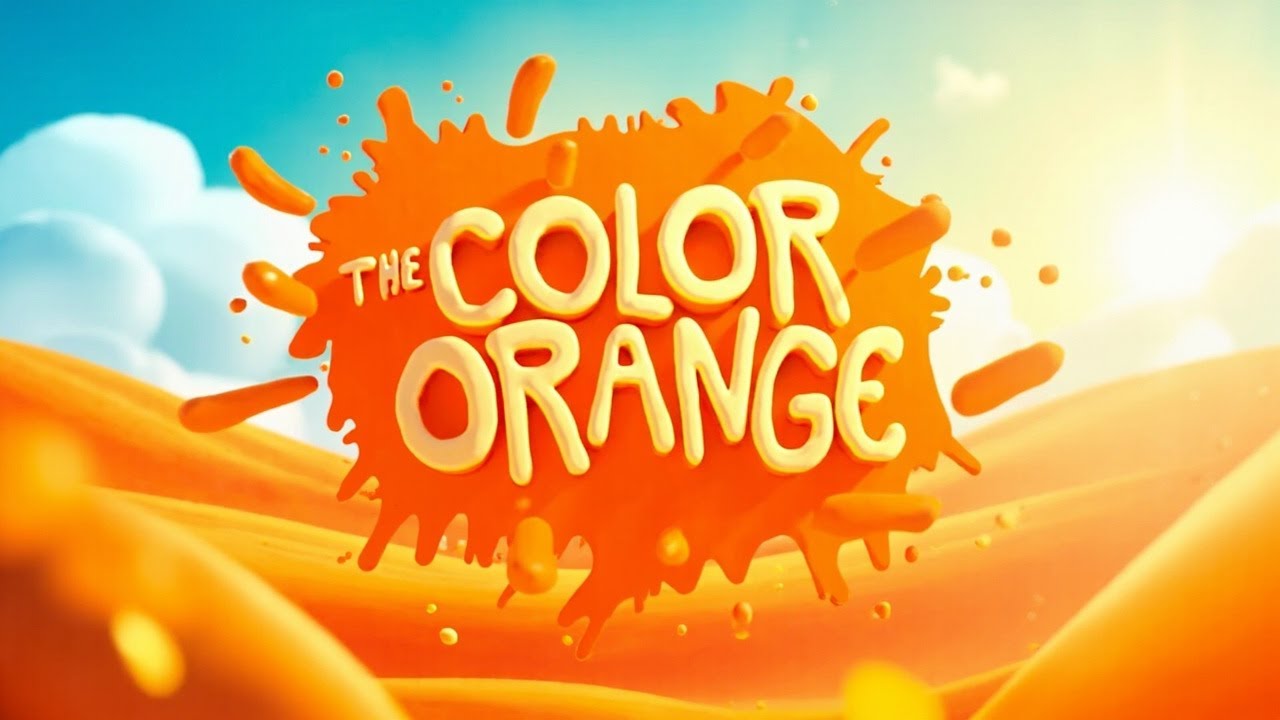 The Orange Song for Preschool & Toddlers Learn Colors with Songs - YouTube