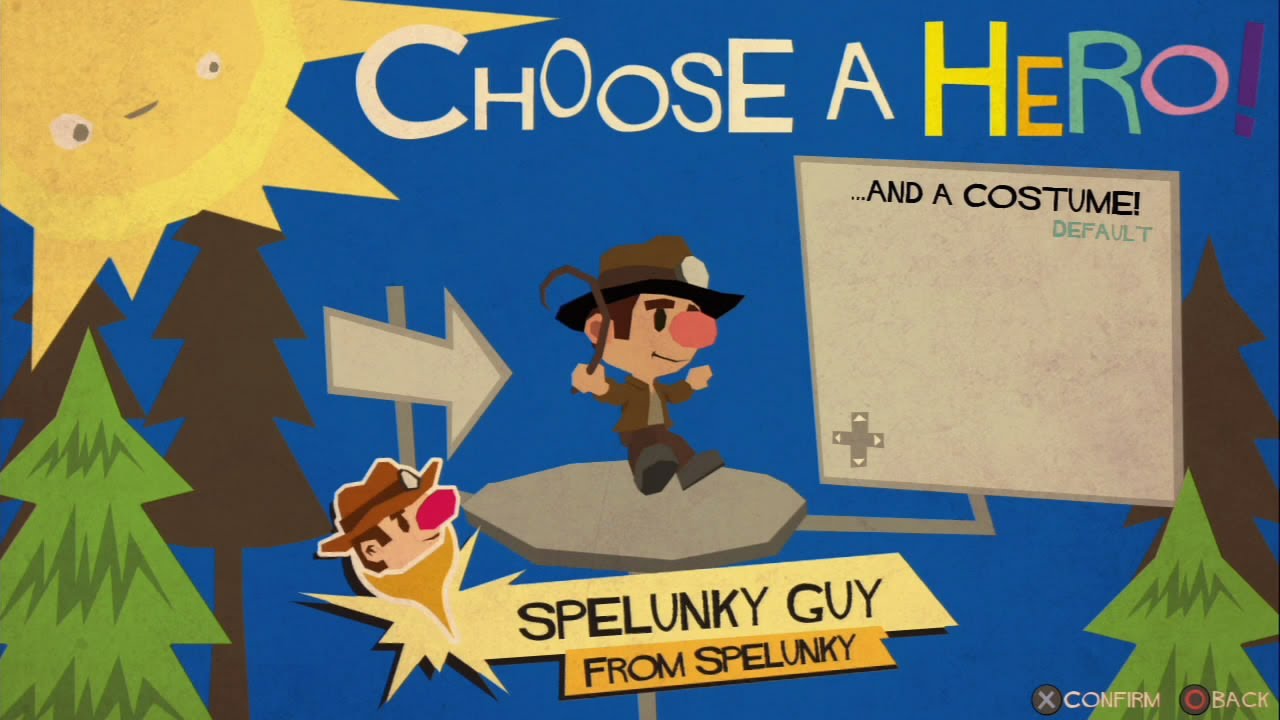 Runner 2 DLC Spelunky Guy (from Spelunky) Gameplay - YouTube