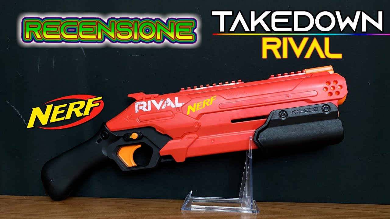 Recensione Nerf Rival TakeDown || BELLISSIMO SHOTGUN!! - YouTube