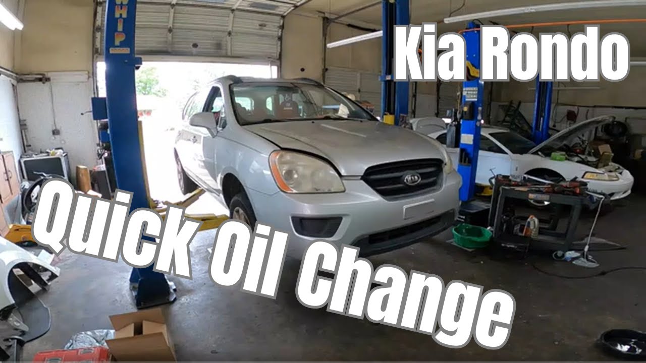 Kia Rondo Oil Change for Dummies - YouTube