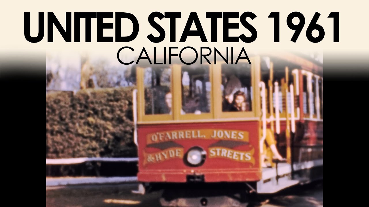 Archive footage of California in the 1960s | 8mm home movie film - YouTube