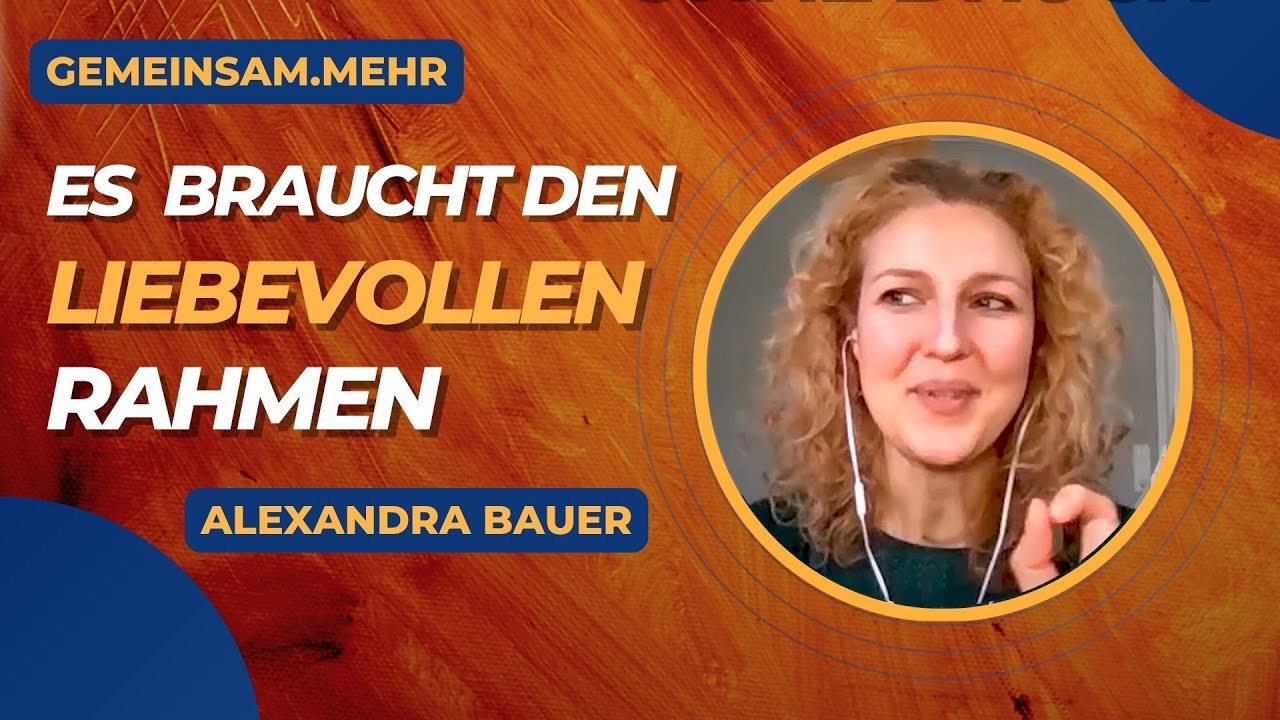 Wie kommen wir aus dem Leistungsdruck heraus? | gemeinsam.mehr | Alexandra Bauer - YouTube