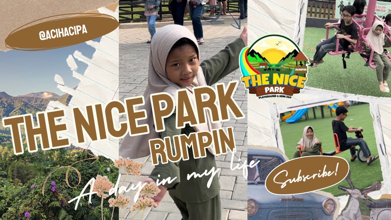 THE NICE PARK RUMPIN || WISATA BARU 2024 di BOGOR…playground terluas ...