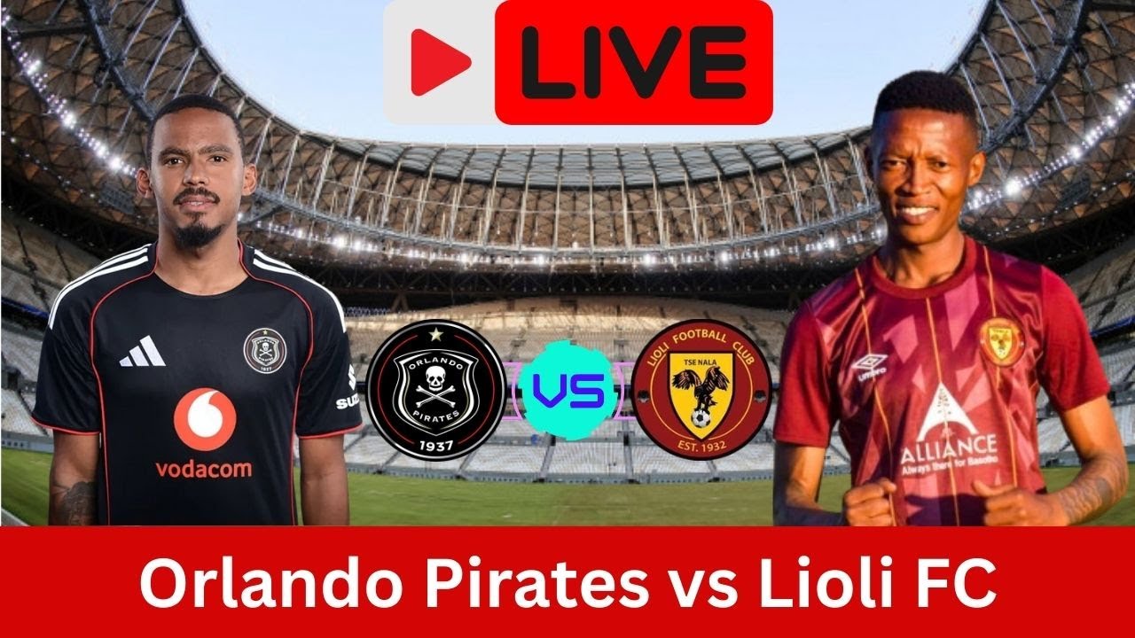 LIVE: Orlando Pirates vs Lioli FC | CAF Champions League - YouTube