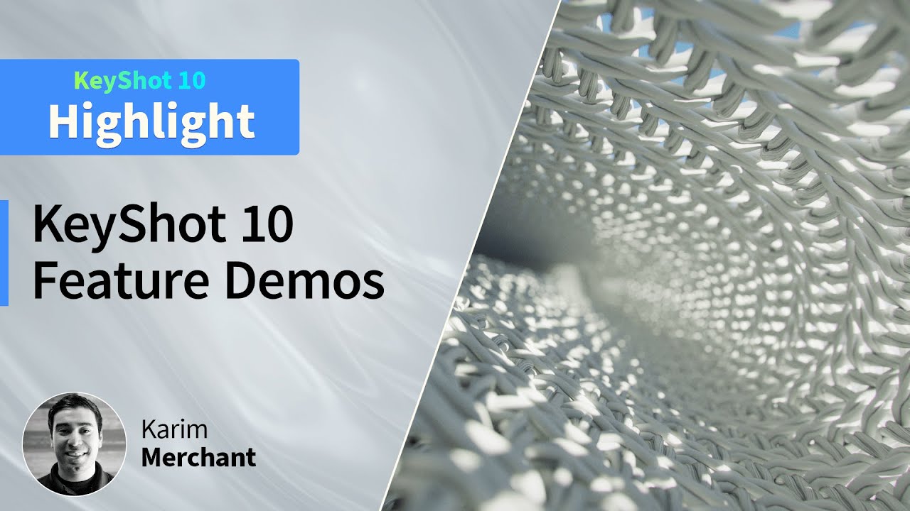 What's New In KeyShot 10 Webinar Highlight - Feature Demos - YouTube