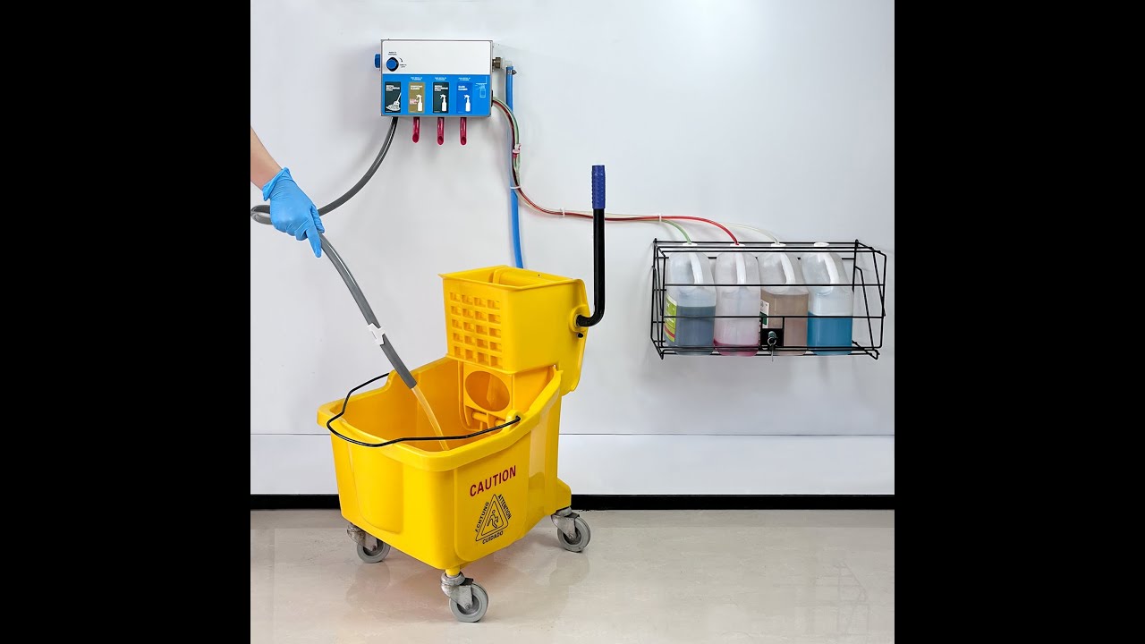 POPS Technologies, Model: 8134 Mop Station Openbox - YouTube