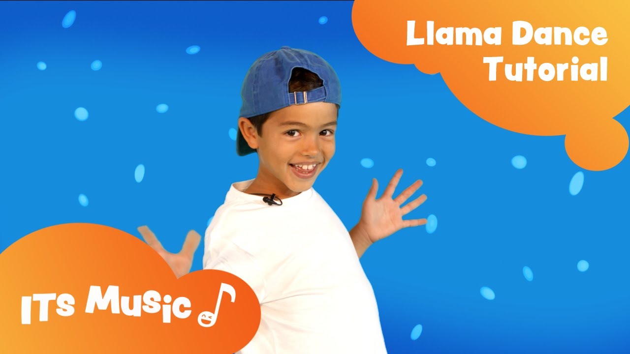 Llama Song | Dance Tutorial | ITS Music Kids Songs - YouTube
