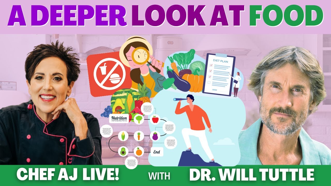 A Deeper Look At Food | CHEF AJ LIVE! with Dr. Will Tuttle - YouTube