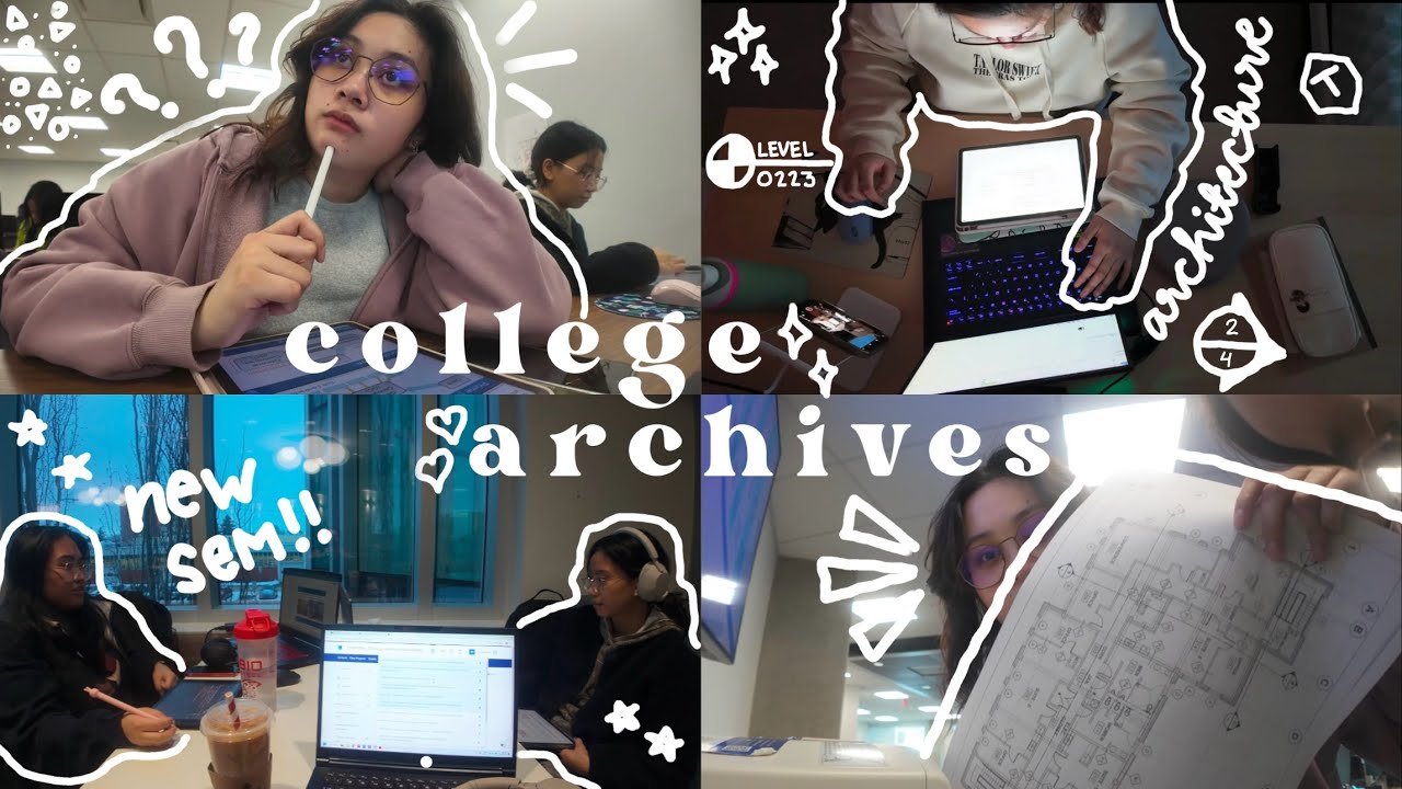 college life, academics, arch-tech assignments - YouTube