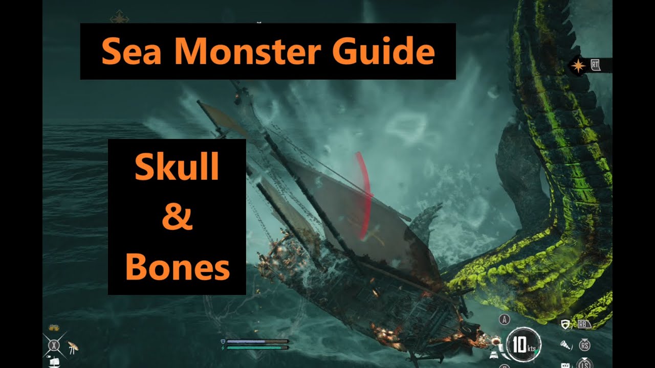 Sea Monster Guide - Kuharibu - Skull and Bones - YouTube