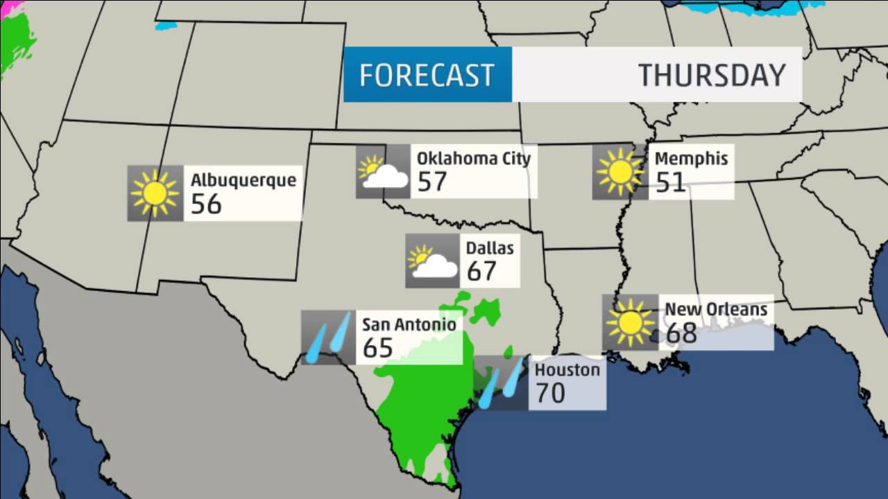 Houston's Weather Forecast for November 19, 2014 - YouTube