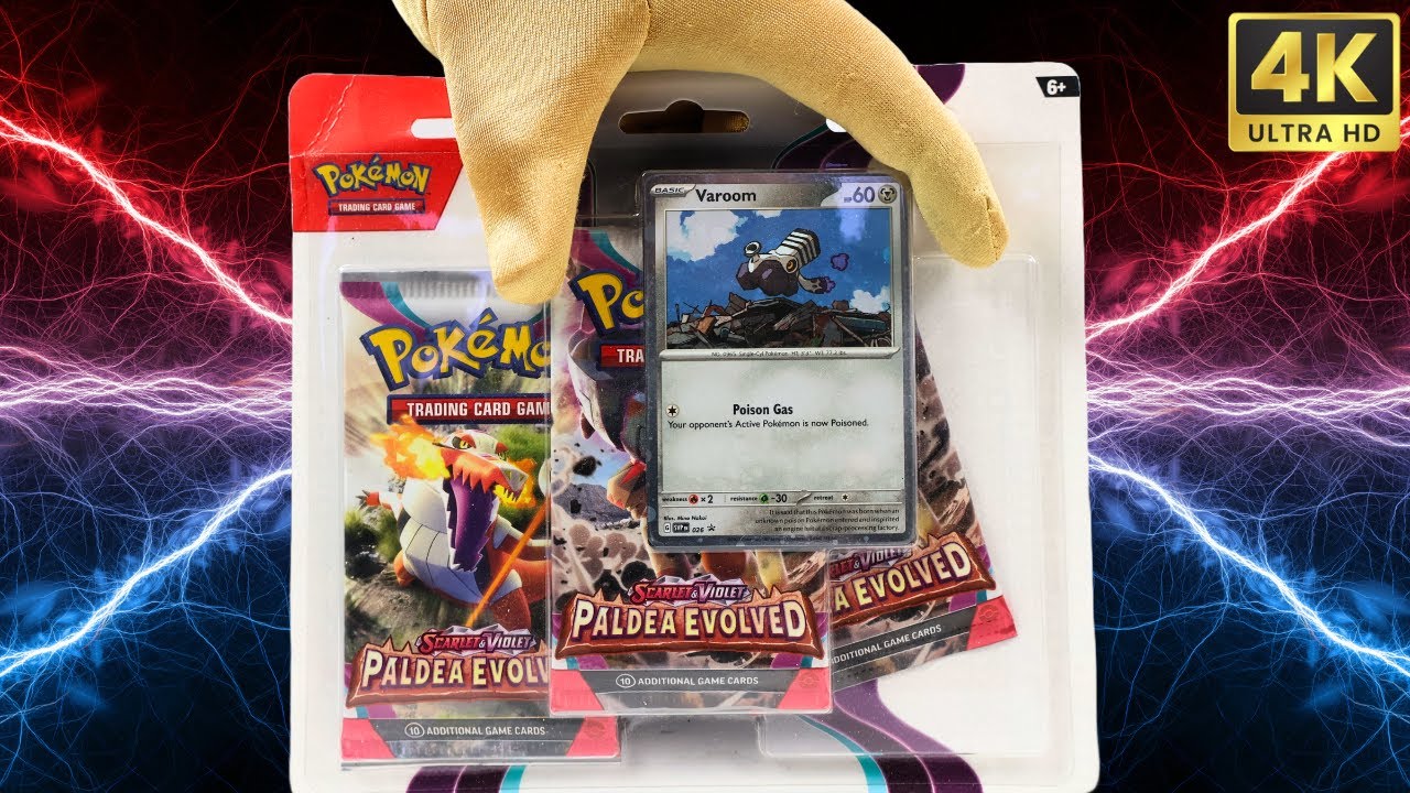Opening Pokemon Paldea Evolved 3 Pack Blisters - YouTube