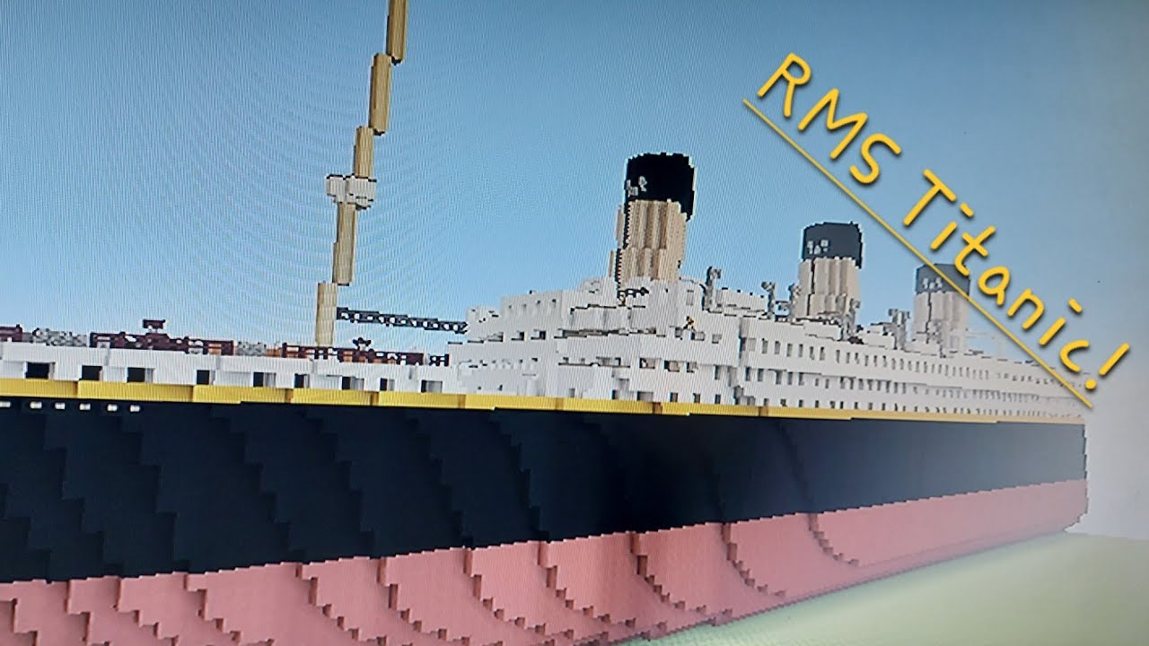 RMS Titanic in Minecraft! (2024 Version) - YouTube