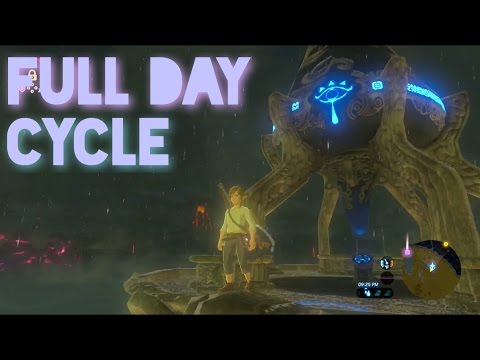 Zelda: Breath of the Wild-Day and Night cycle timelapse - YouTube