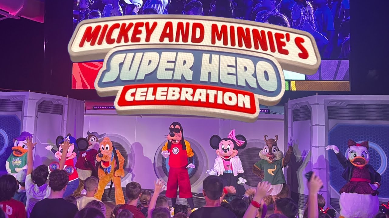 Mickey & Minnie’s Superhero Celebration! - FULL SHOW | Marvel Day At ...