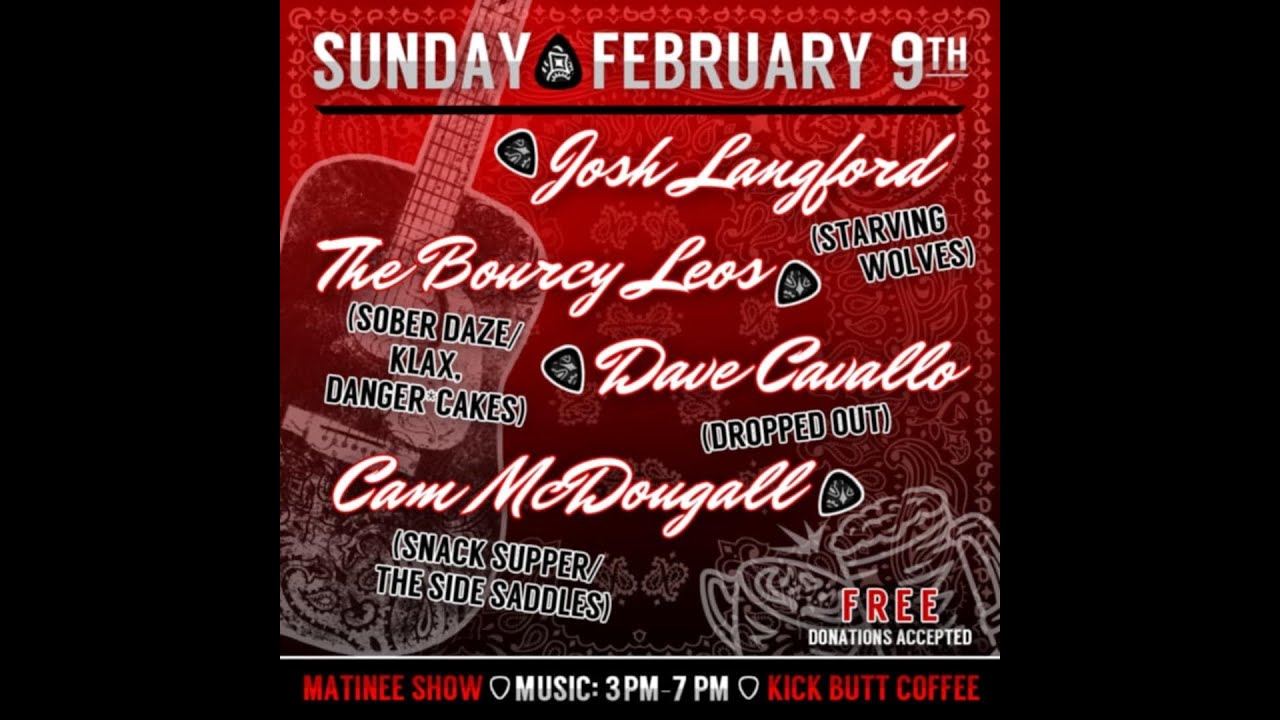Josh Langford, The Bourcy Leos, Dave Cavallo, Cam McDougall 2-9-2025 ...