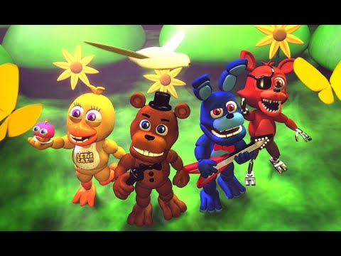 FNAF World Starter Group + extra adventure animatronics sing FNAF Song ...