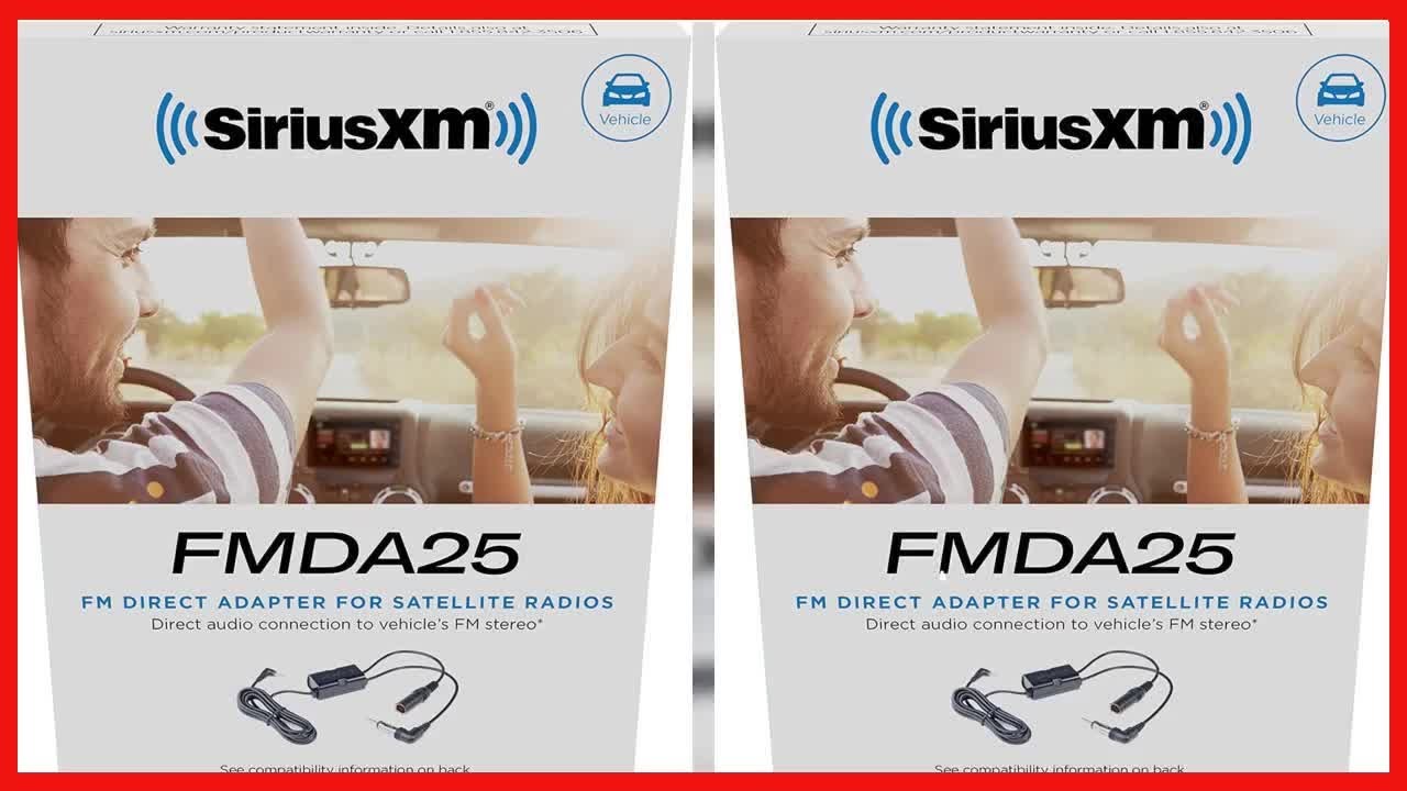 SiriusXM FMDA25 Direct Adapter - YouTube
