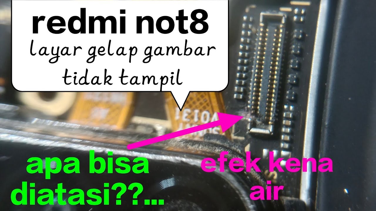 redmi note 8 layar gelap_ada suara tidak ada gambar - YouTube