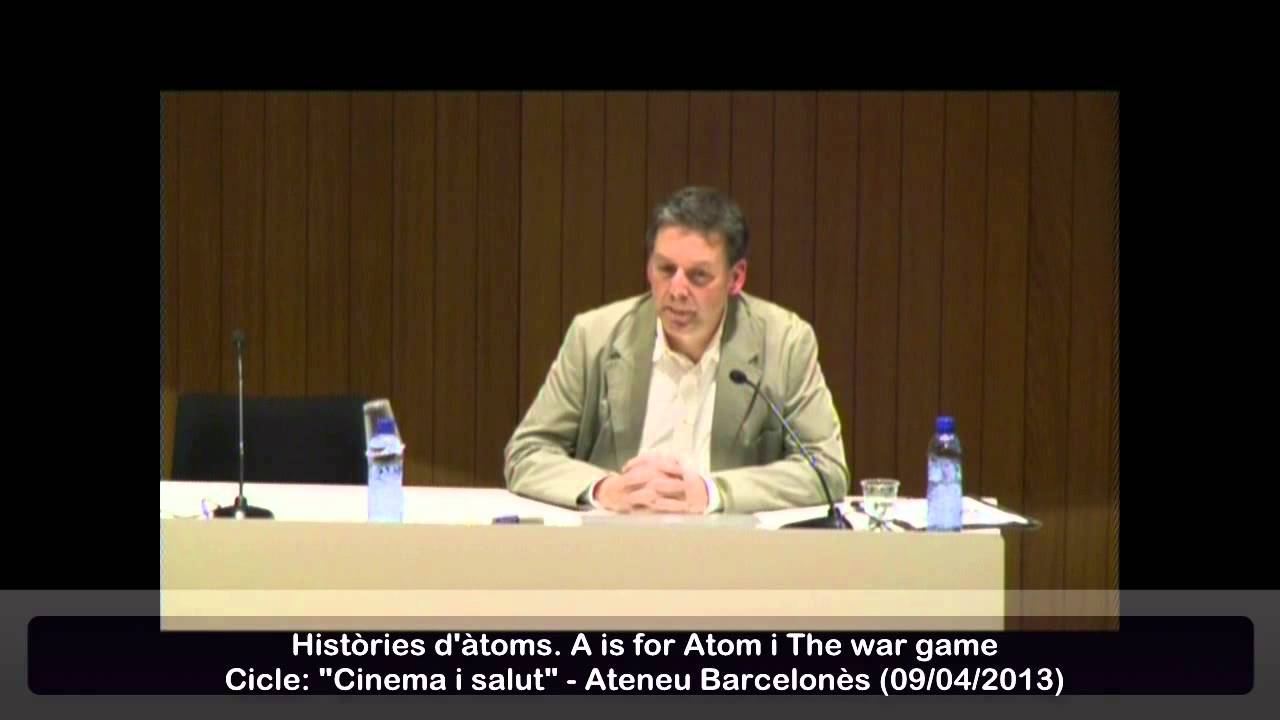 Històries d'àtoms a càrrec de Xavier Roqué - Cicle "Cinema i salut ...