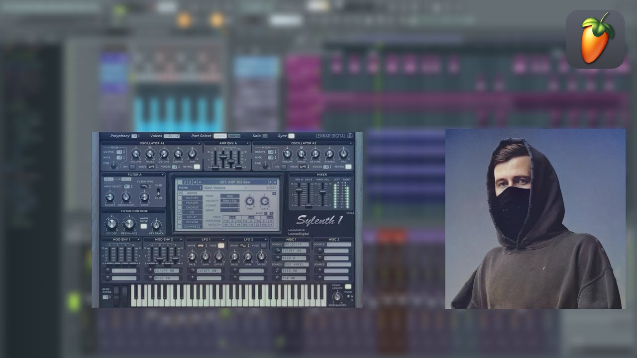 How to make Alan Walker style music using sylenth1 #1 - YouTube