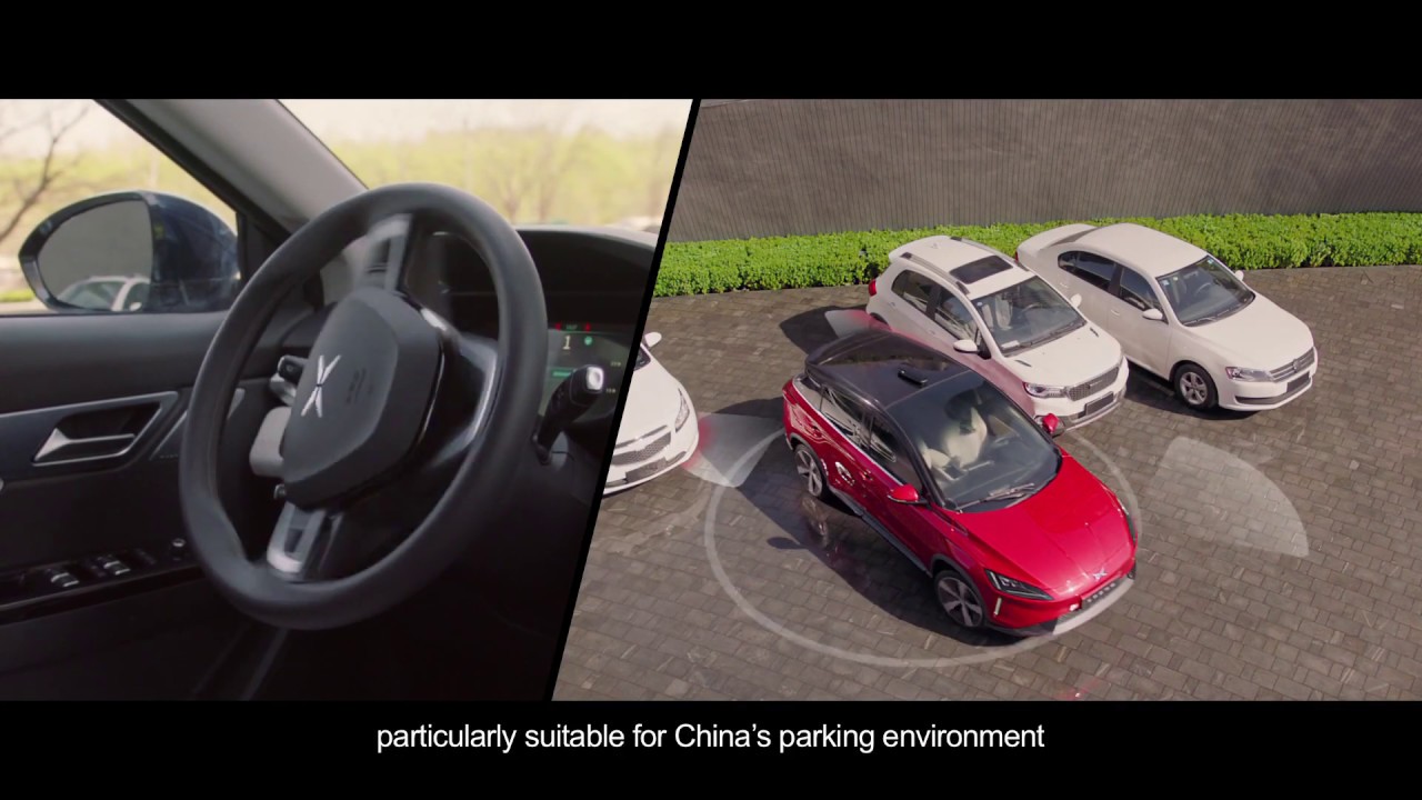 Auto Parking｜ Xpeng G3 - YouTube