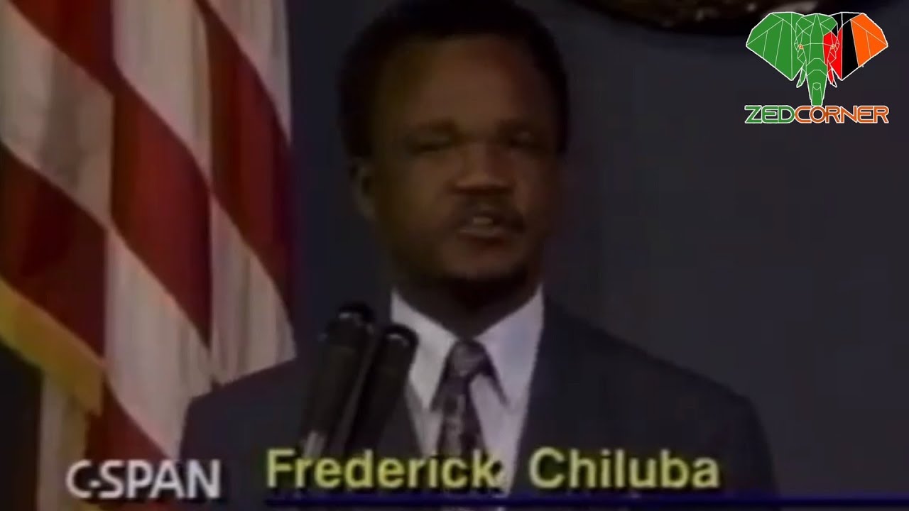Frederick Chiluba 1991 Speech At National Press Club Of Washington ...